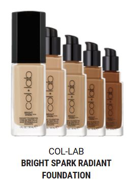 52 UNIT LOT OF COL LAB RADIANT FOUNDATION, MIXED SHADES